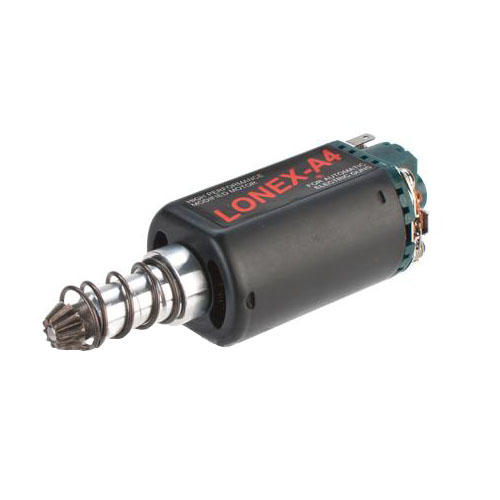 Lonex A4 Standard Speed Airsoft Motor - Long Shaft - Airsoft Central
